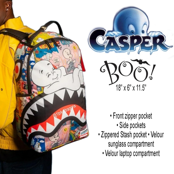 Sprayground | Bags | Nwt Casper Backpack Back 2 School Waterproof ...